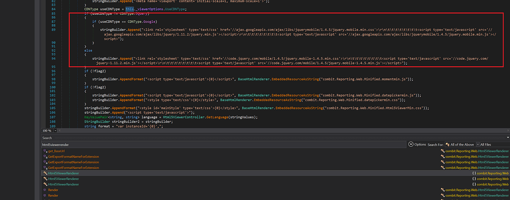 Html5ViewerRender using insecure version of JQuery 1.11 - combit Reporting Forum